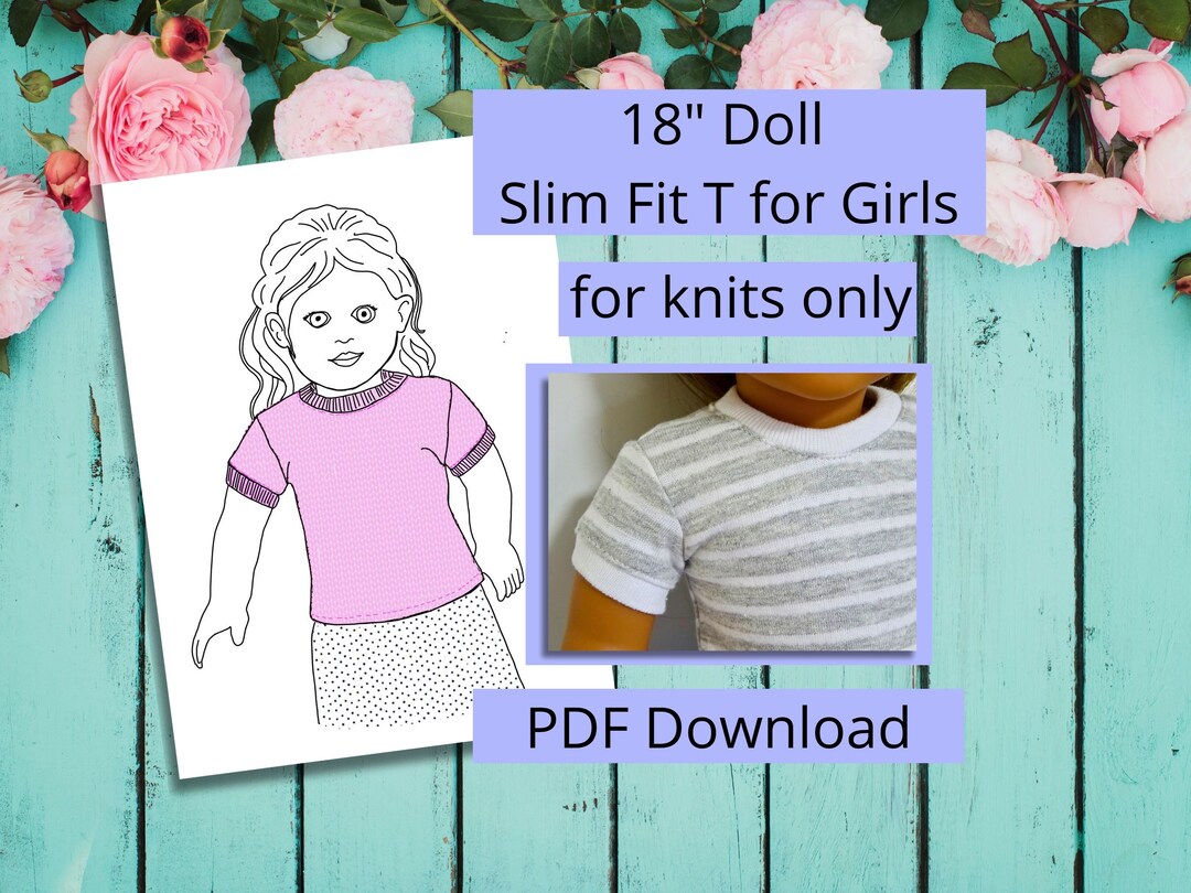 1801 Module 1. Classic T-shirt Fitted at the Waist for Girls. Fits ...
