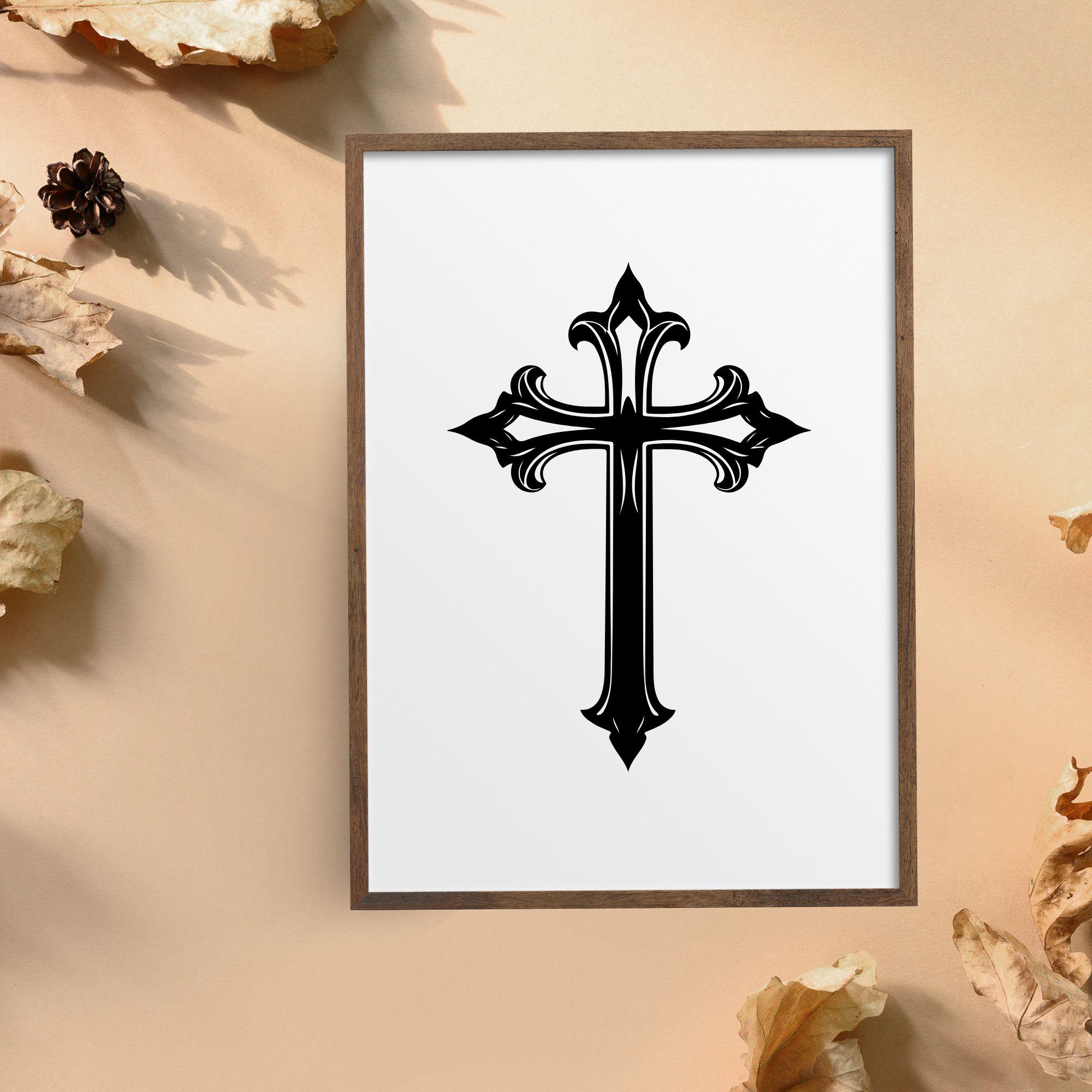 Grunge Cross SVG Bundle,jesus,christian Graphic Designs,digital File ...