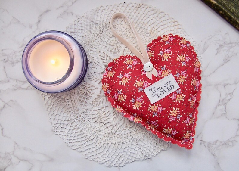 Hanging Lavender Heart Sachet - Perfect Little Gift for Your Loved One ...