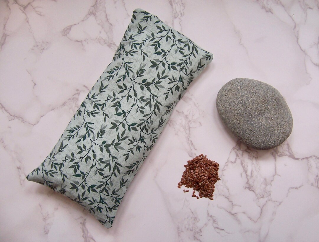 Relaxing Eye Pillow With Removable Cover-filled With Flaxseeds and a ...