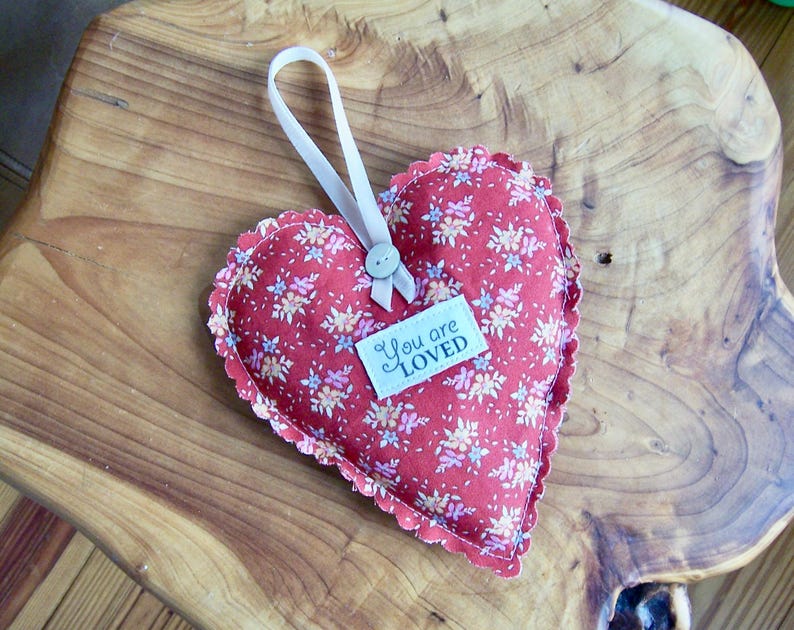 Hanging Lavender Heart Sachet - Perfect Little Gift for Your Loved One ...