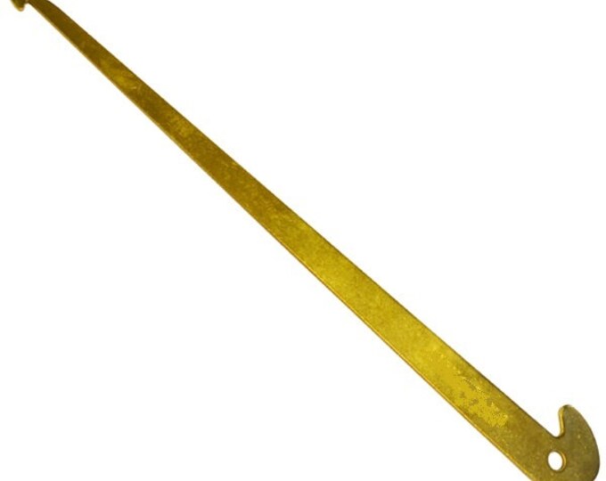 Brass Reed Heddle Hook Threading Hook for Weaving Loom Crochet En ...