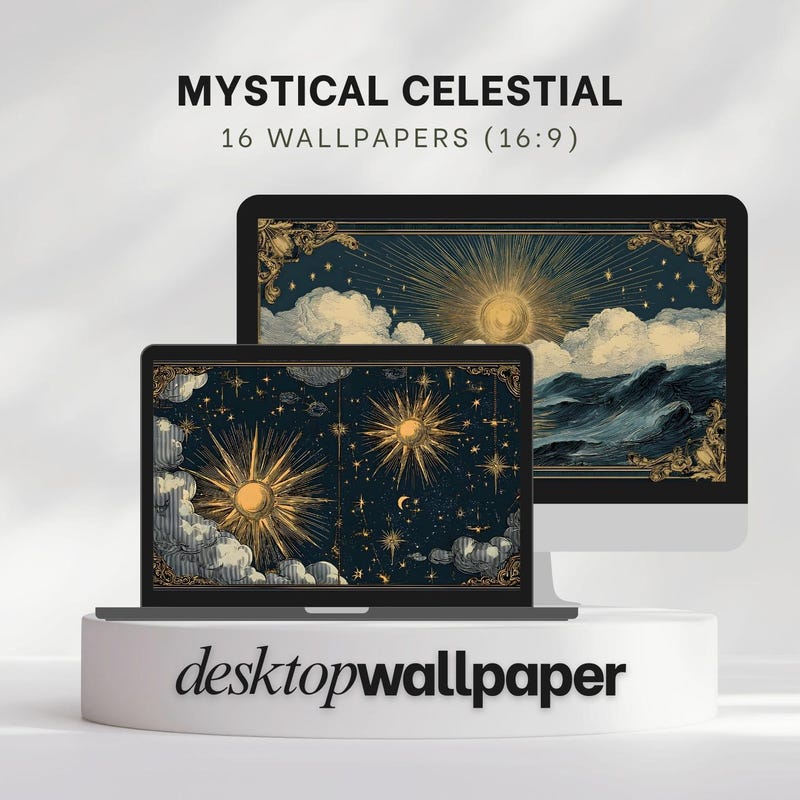 Whimsigoth Desktop Wallpaper - Etsy
