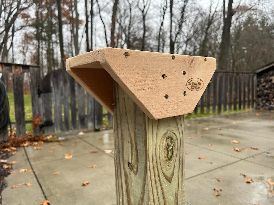 4x4 Post Brackets for Bird Feeders and Houses - Etsy