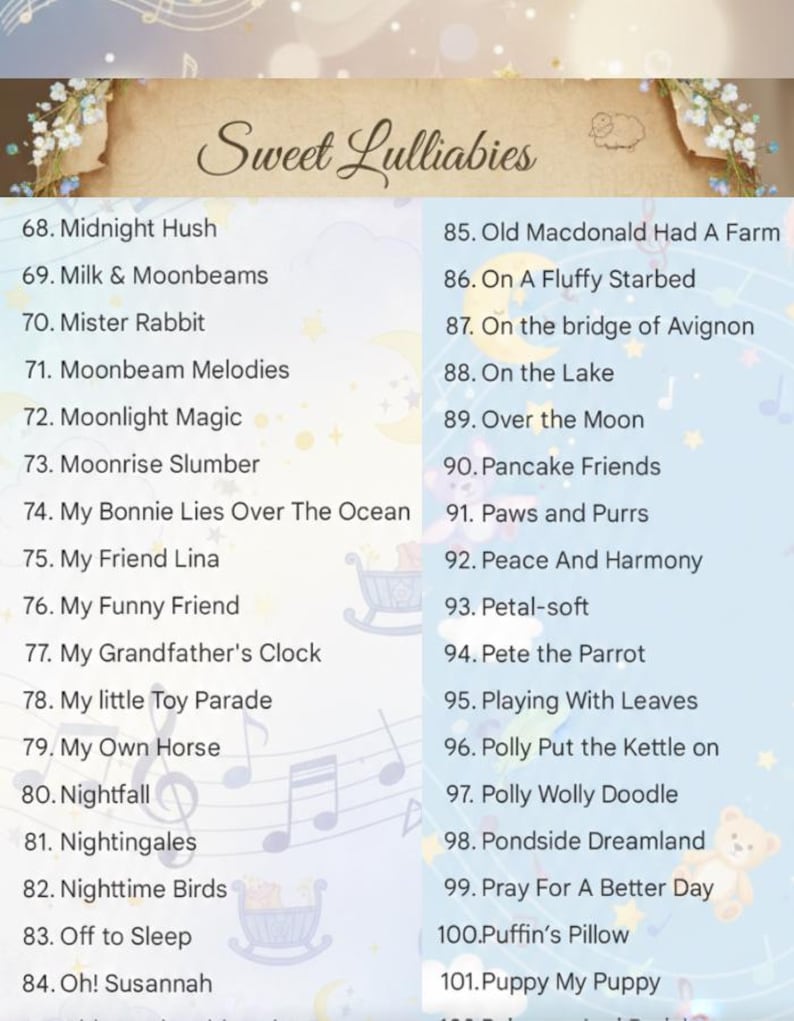 140+ Sweet Lullabies Music | Baby Sleep Songs Bundle | Calming Bedtime ...