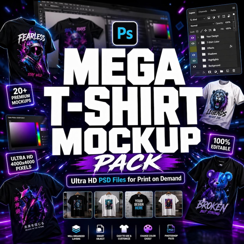 Etsy Mockup Clothing - Etsy