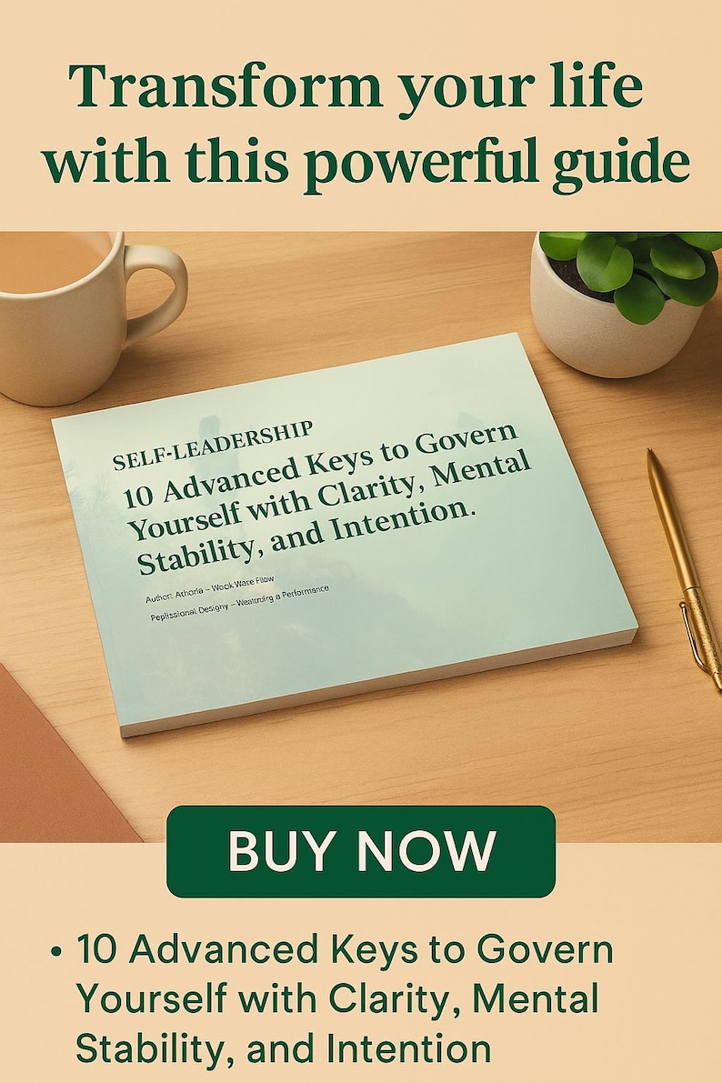 Self-leadership PDF Guide – 10 Advanced Keys for Clarity, Mental ...