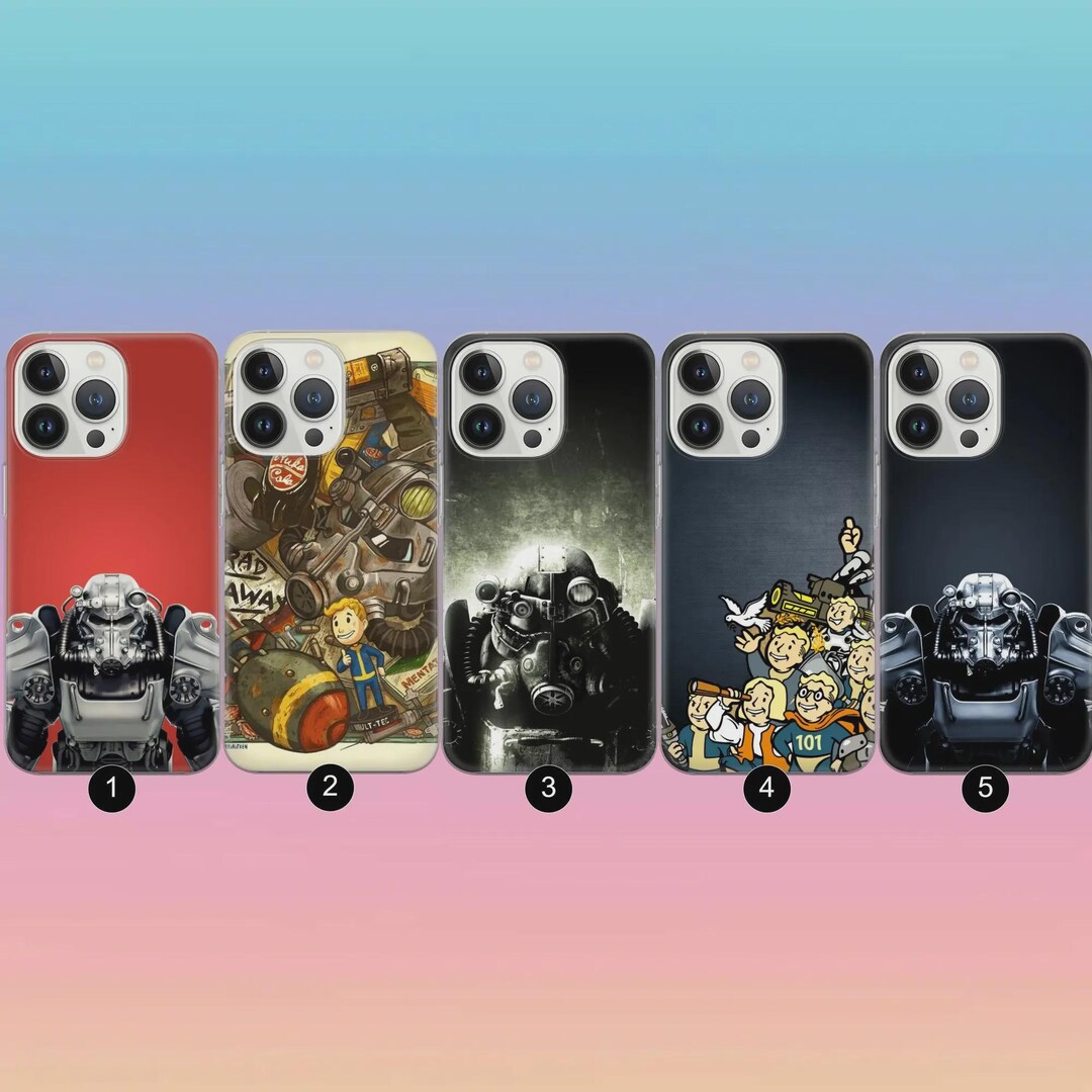 Fallout Phone Case Video Game Cover Apocalypse Case for iPhone 17, 17 ...