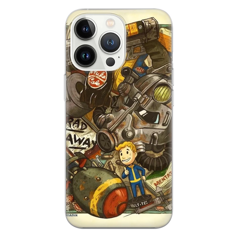 Fallout Phone Case Video Game Cover Apocalypse Case for iPhone 17, 17 ...