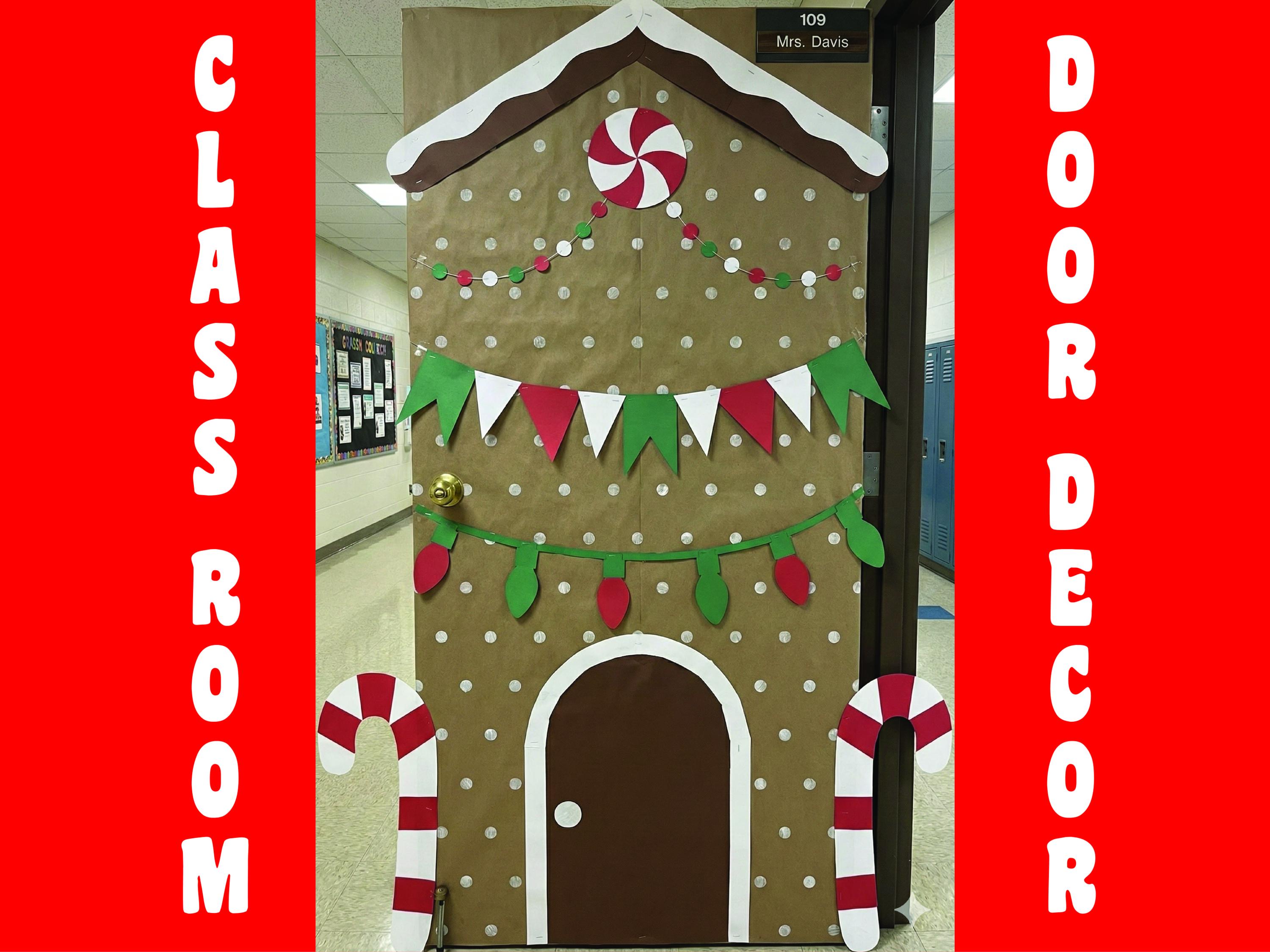 Christmas Classroom Door Decor Kit | Holiday DIY (PDF) - Etsy