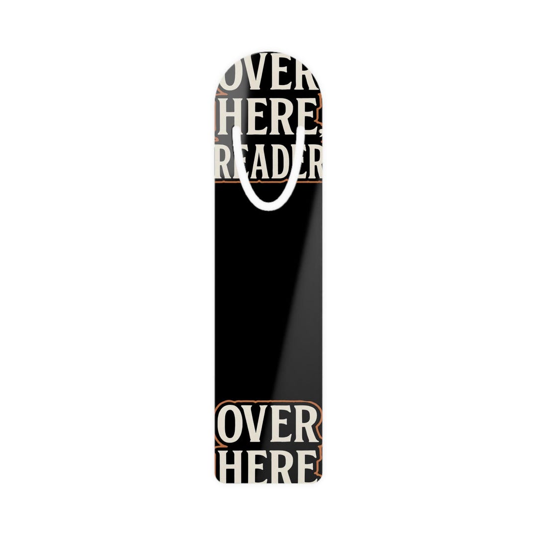 Over Here Reader Bookmark - Etsy
