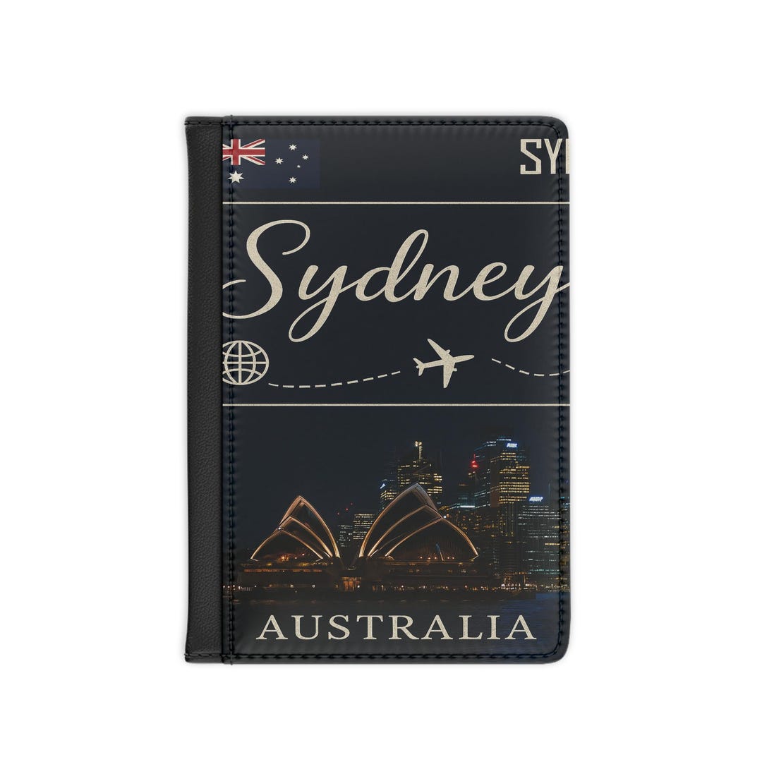 Sydney Opera House Passport Cover | Australia Travel Passport Holder - Etsy