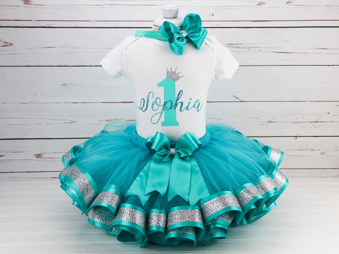 First Birthday Outfit Baby Girl Personalized 1st Birthday Outfit Girl ...