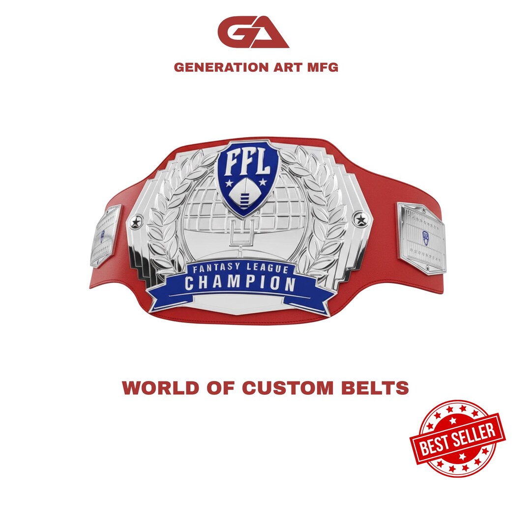 Custom FFL Championship Belt Replica - Etsy
