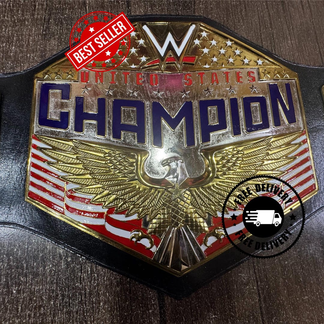 Custom United States Champion Belt Replica - Etsy