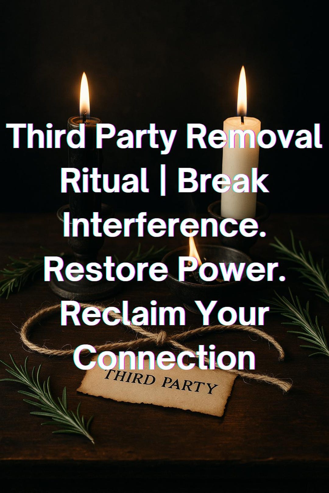 Third Party Removal Ritual | Break Interference, Restore Power - Etsy