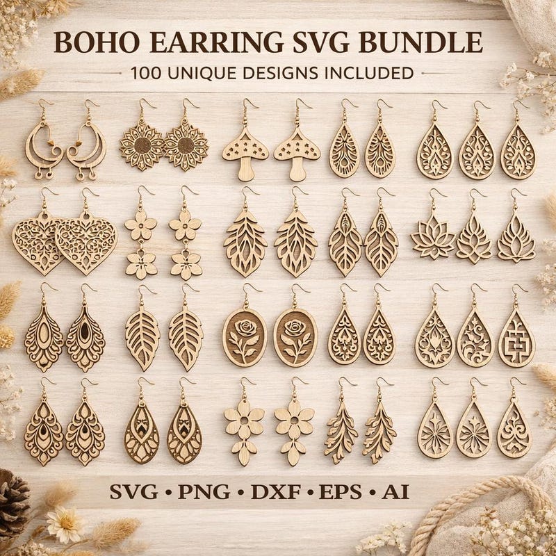 Boho Svgs - Etsy