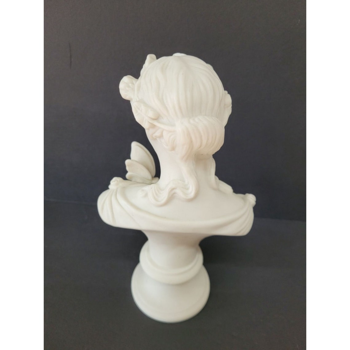 Vintage French Bisque Mini Small Bust Figurine Sculpture - Etsy