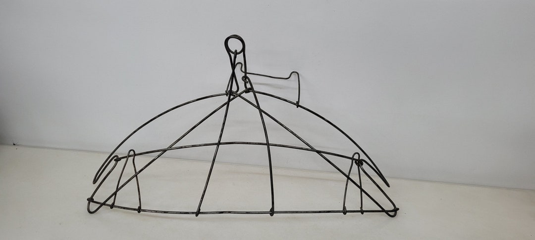 Vintage Wire Hanger Mink Fur Stole Company Display Wall Art - Etsy