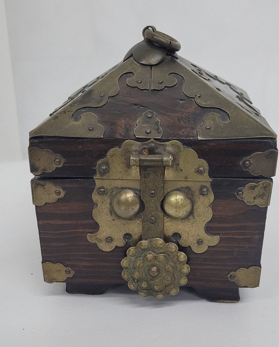 wood inlay korean hinged - Gem