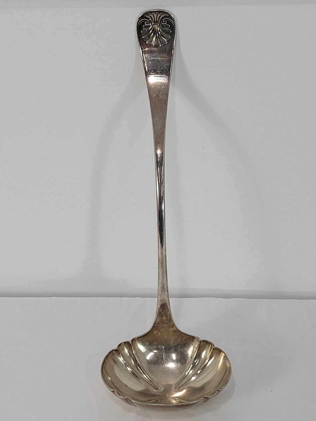 Vintage Silver Ladle Pairpoint Soup or Punch Silverware Shell Pattern ...