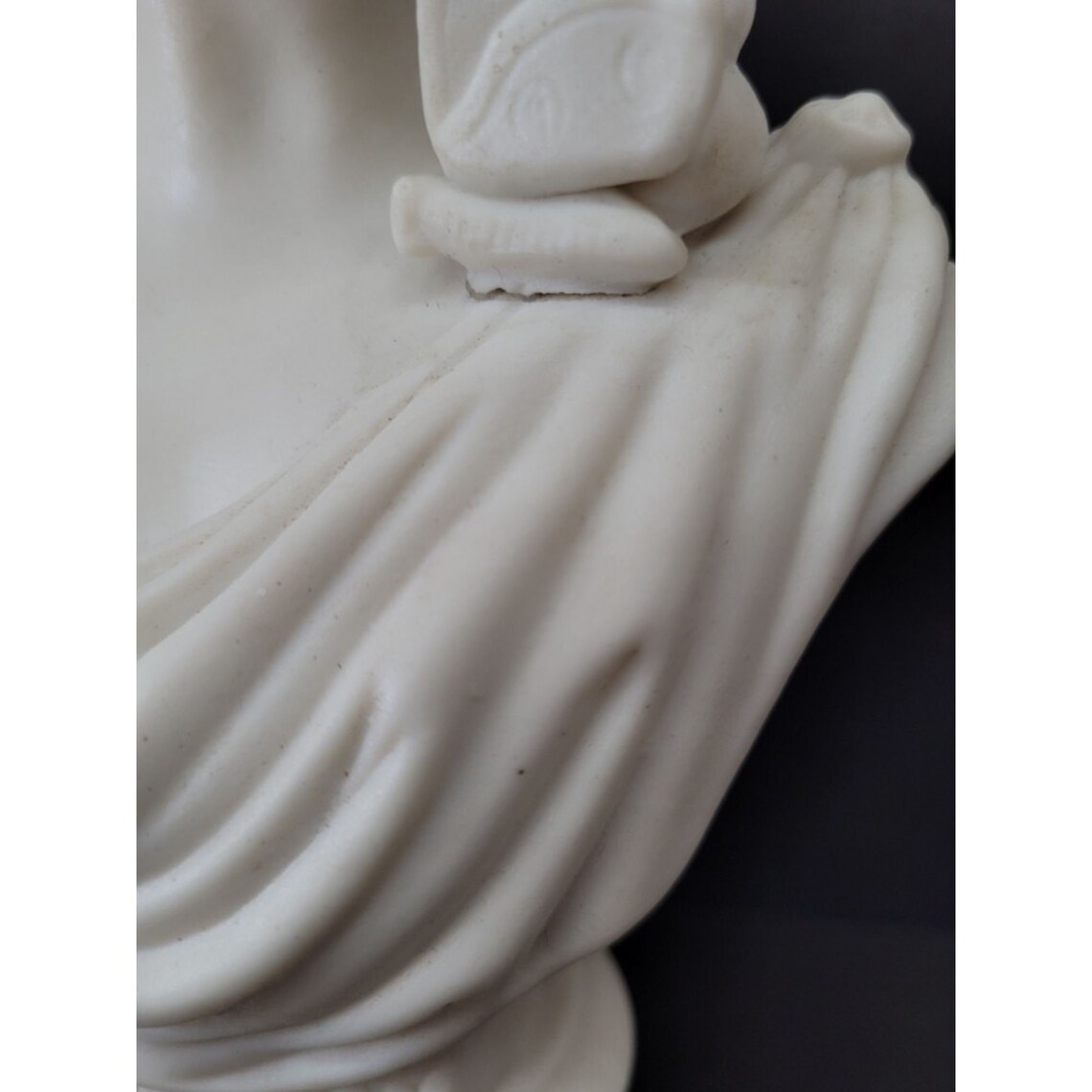 Vintage French Bisque Mini Small Bust Figurine Sculpture - Etsy