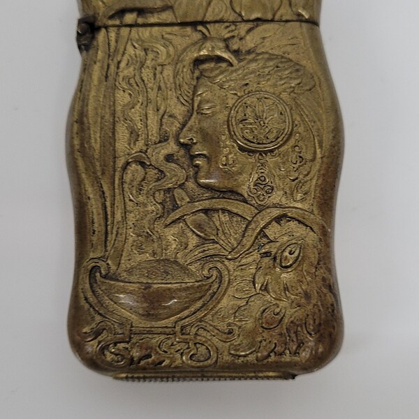 Brass Match Safe - Etsy