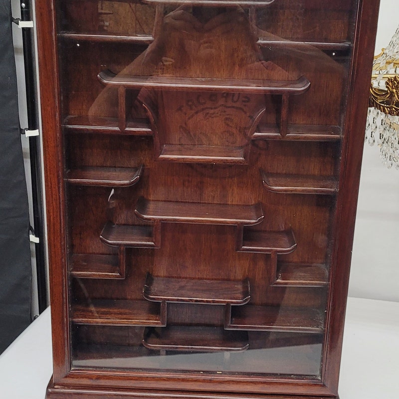 Vintage Chinese Display Case - Etsy