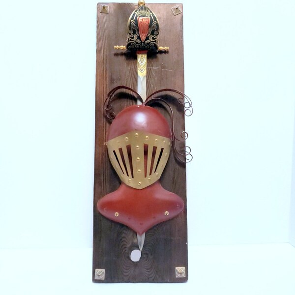 Medieval Shield Sword Wall Hanging - Etsy