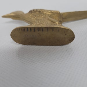 Vintage Mini Brass Road Runner Metal Art Statue Sculpture - Etsy
