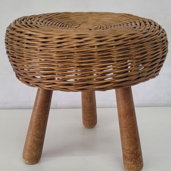 Wicker Stool - Etsy