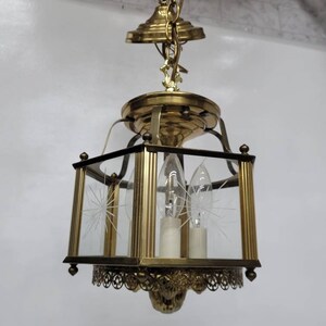 Mid Century Starburst Hall Ceiling Light Pendant Hanging Swag Style ...