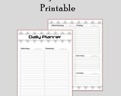 Items similar to Printer Friendly Weekly Daily Planner on Etsy