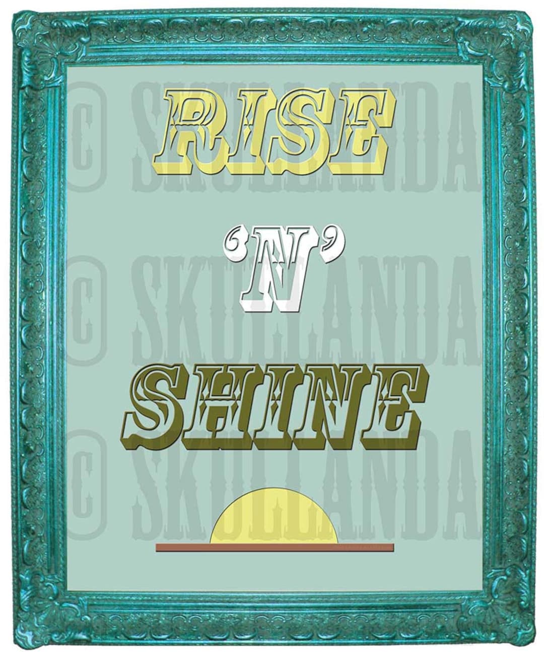 Rise N Shine 8x10 Ready to Print - Etsy