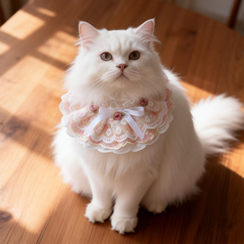 Lace Cat Collar Scarf - Etsy