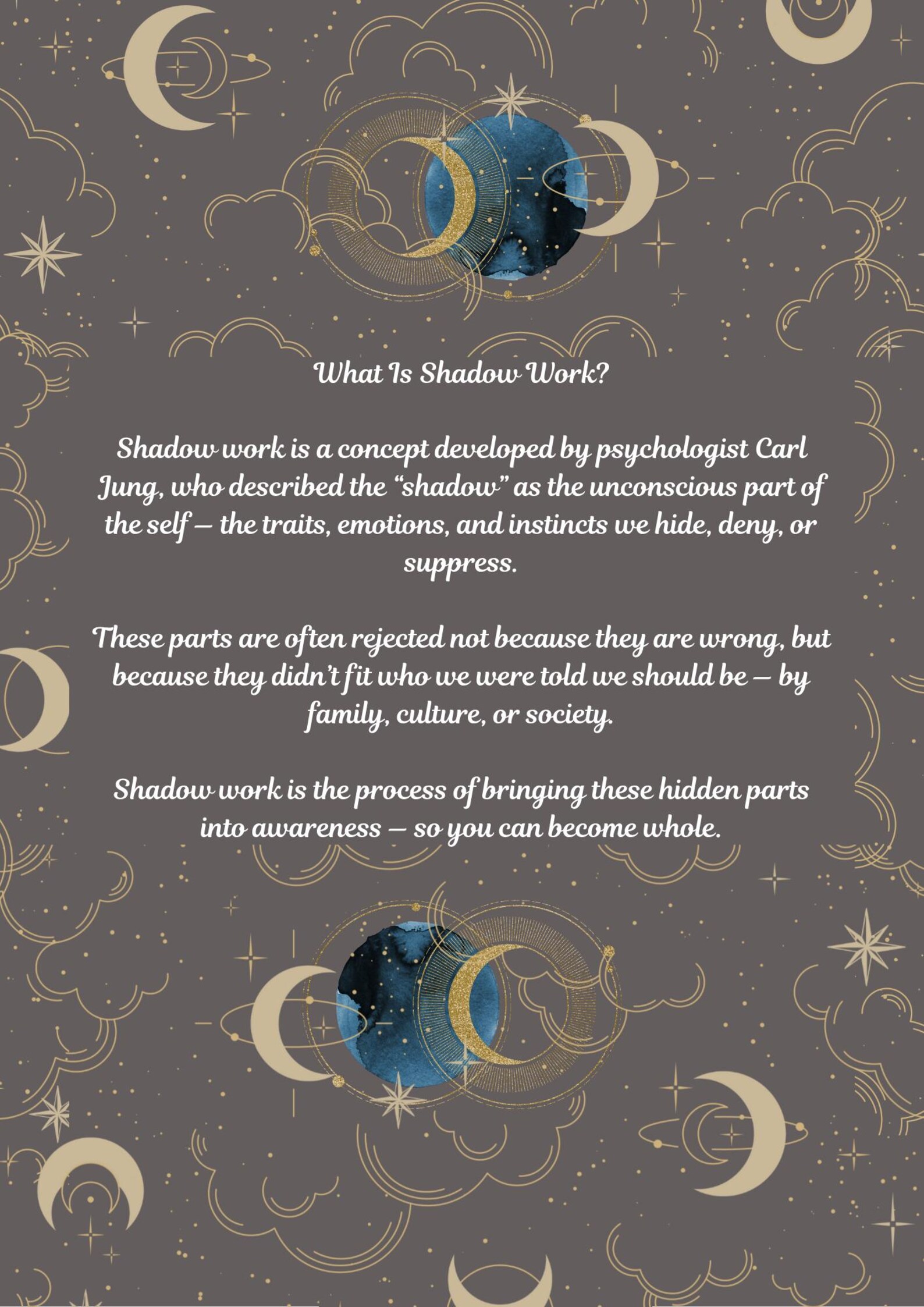 Dark Divine Feminine Shadow Workbook | Digital Fillable Self-healing ...