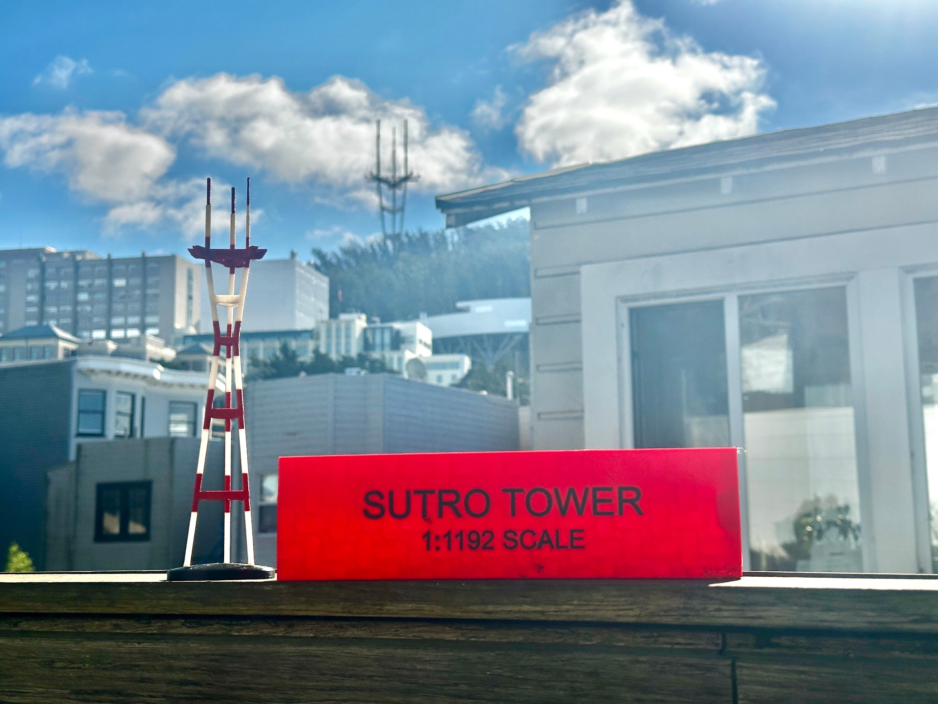 3D Printed 9.8 250mm Tall Sutro Tower - Etsy