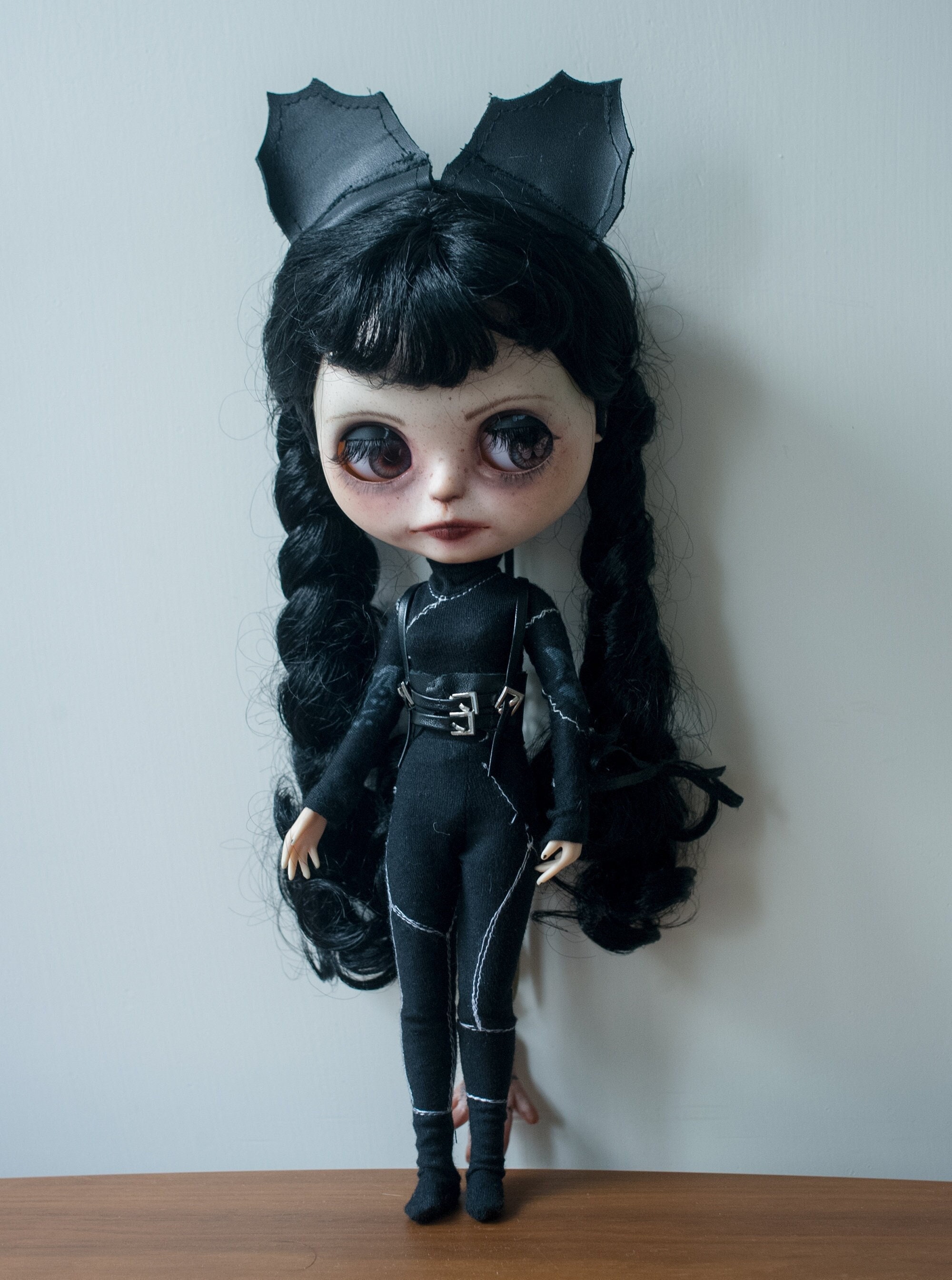 Wednesday Addams Cat Bodysuit Jumpsuit for Boat Race Handmade - Etsy