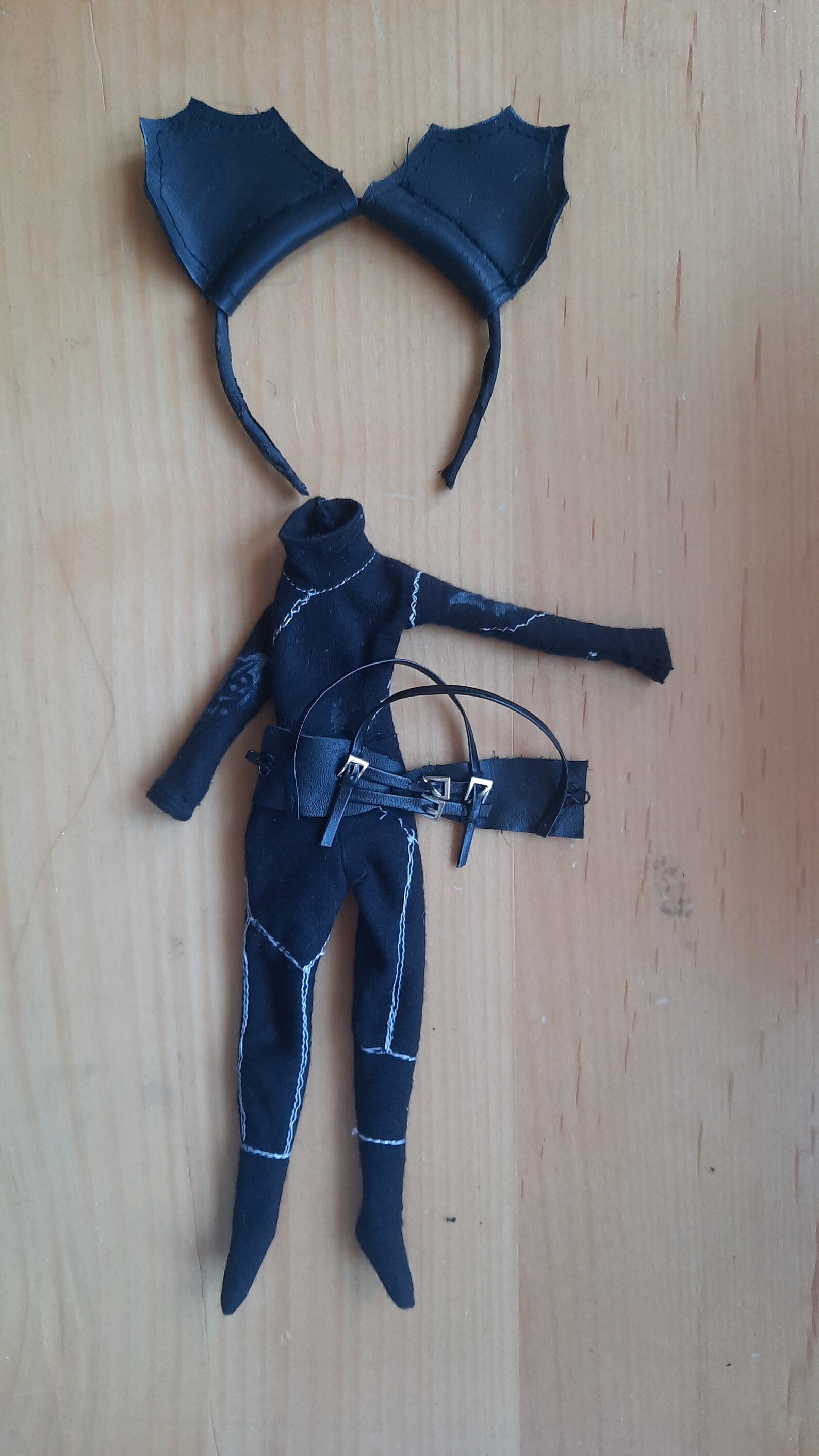 Wednesday Addams Cat Bodysuit Jumpsuit for Boat Race Handmade - Etsy