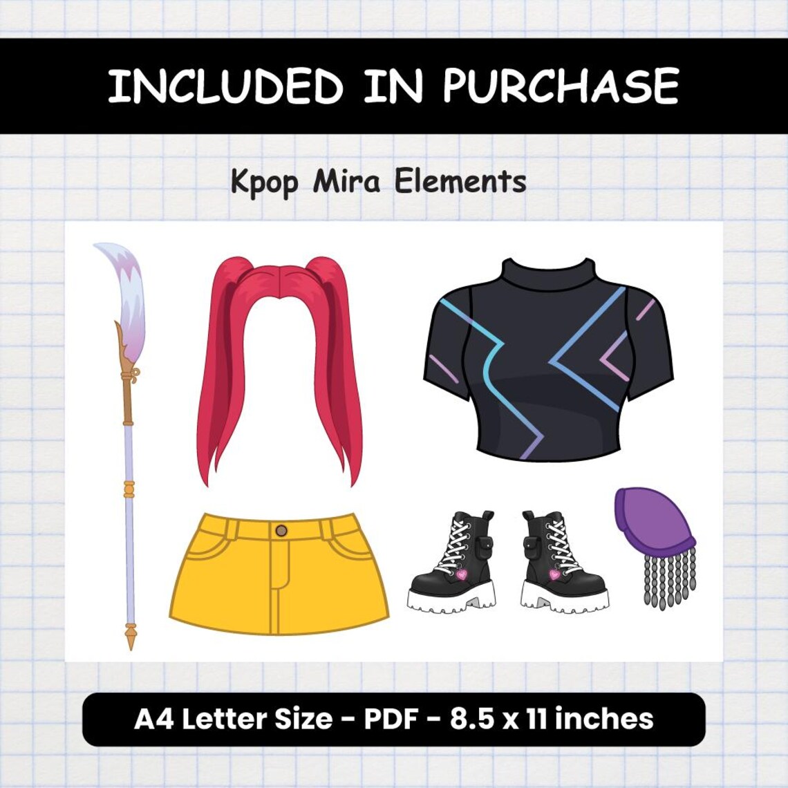 KPOP Demon Hunters Costume Turkey Disguise | Mira Printable ...