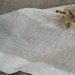 Pure Linen Gray Tablecloth, Primitive Embroidery Washed Tablecloth ...