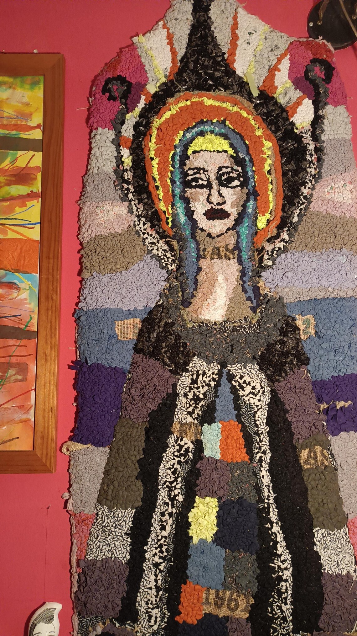 How to Rag Rug Using T-shirts, Hessian and Hook Technique - Etsy