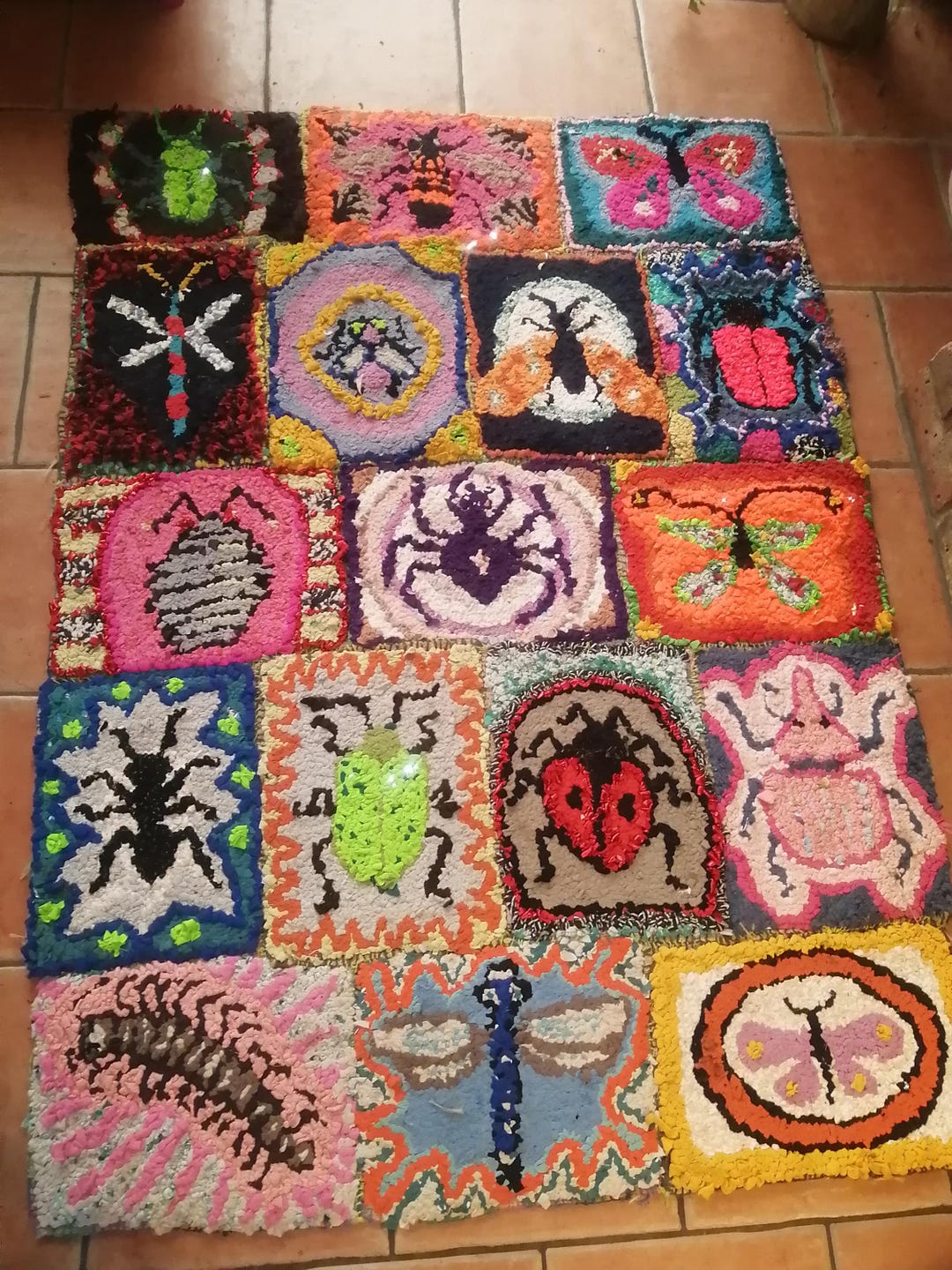 How to Rag Rug Using T-shirts, Hessian and Hook Technique - Etsy