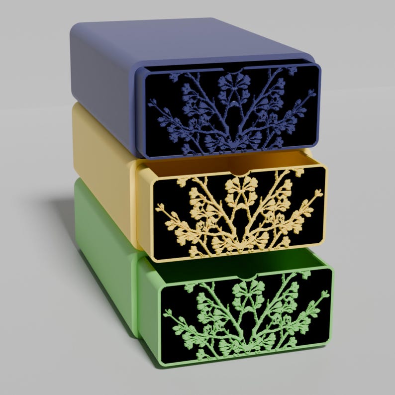 3D Print File Stl, Storage Box, Parts Tray Drawer, Parts Tray Holder ...