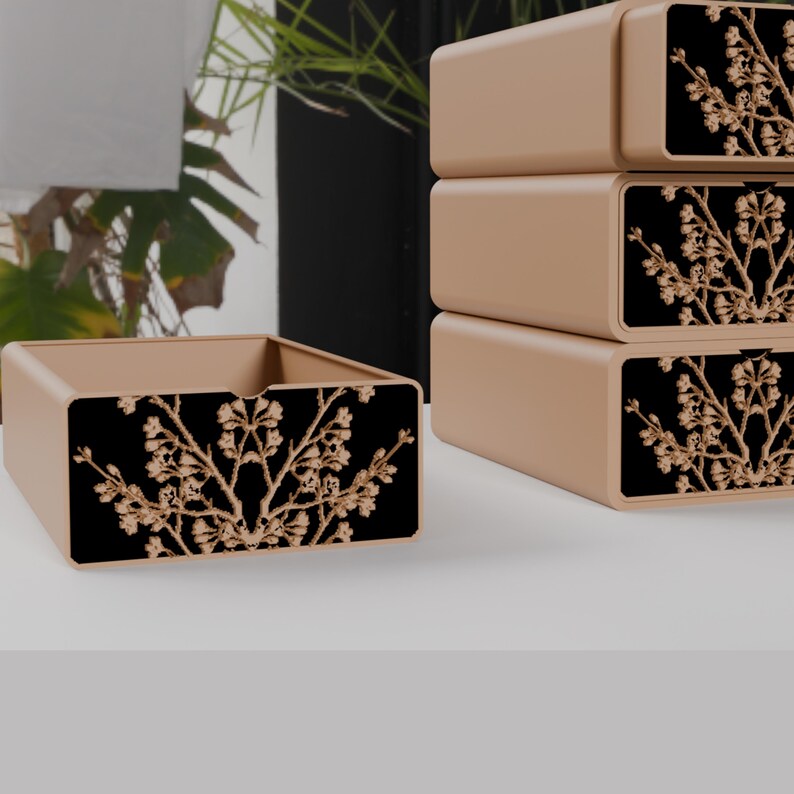 3D Print File Stl, Storage Box, Parts Tray Drawer, Parts Tray Holder ...