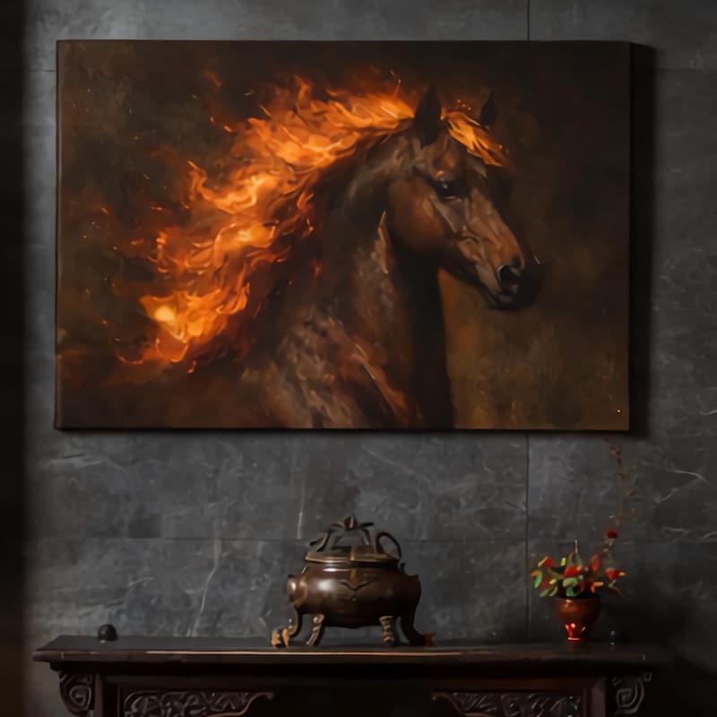 Contemporary Fire Art - Etsy