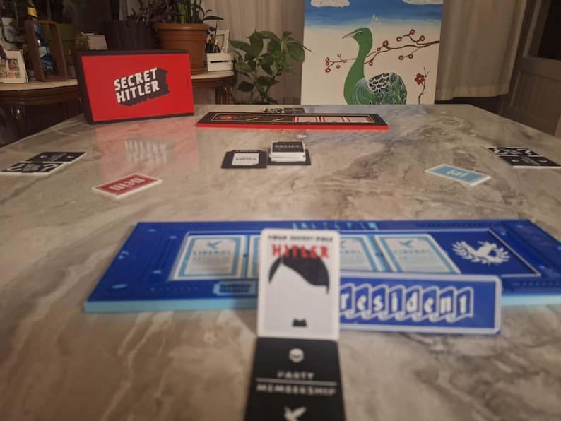 Waterproof Secret Hitler 3D Upgrade – Deluxe Board Game Expansion - Etsy