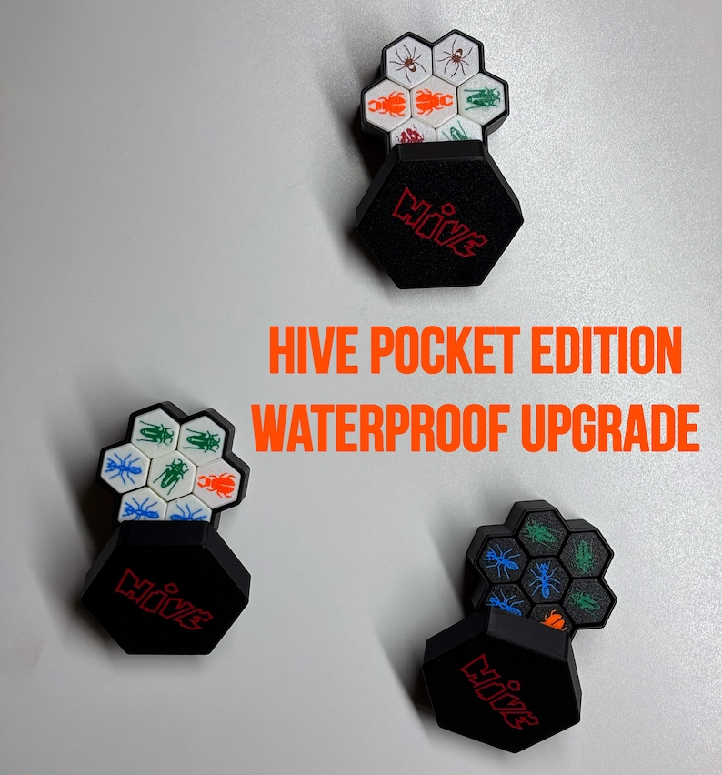Water-resistant 3D Printed Storage Case & Tiles for Hive Pocket – Board ...