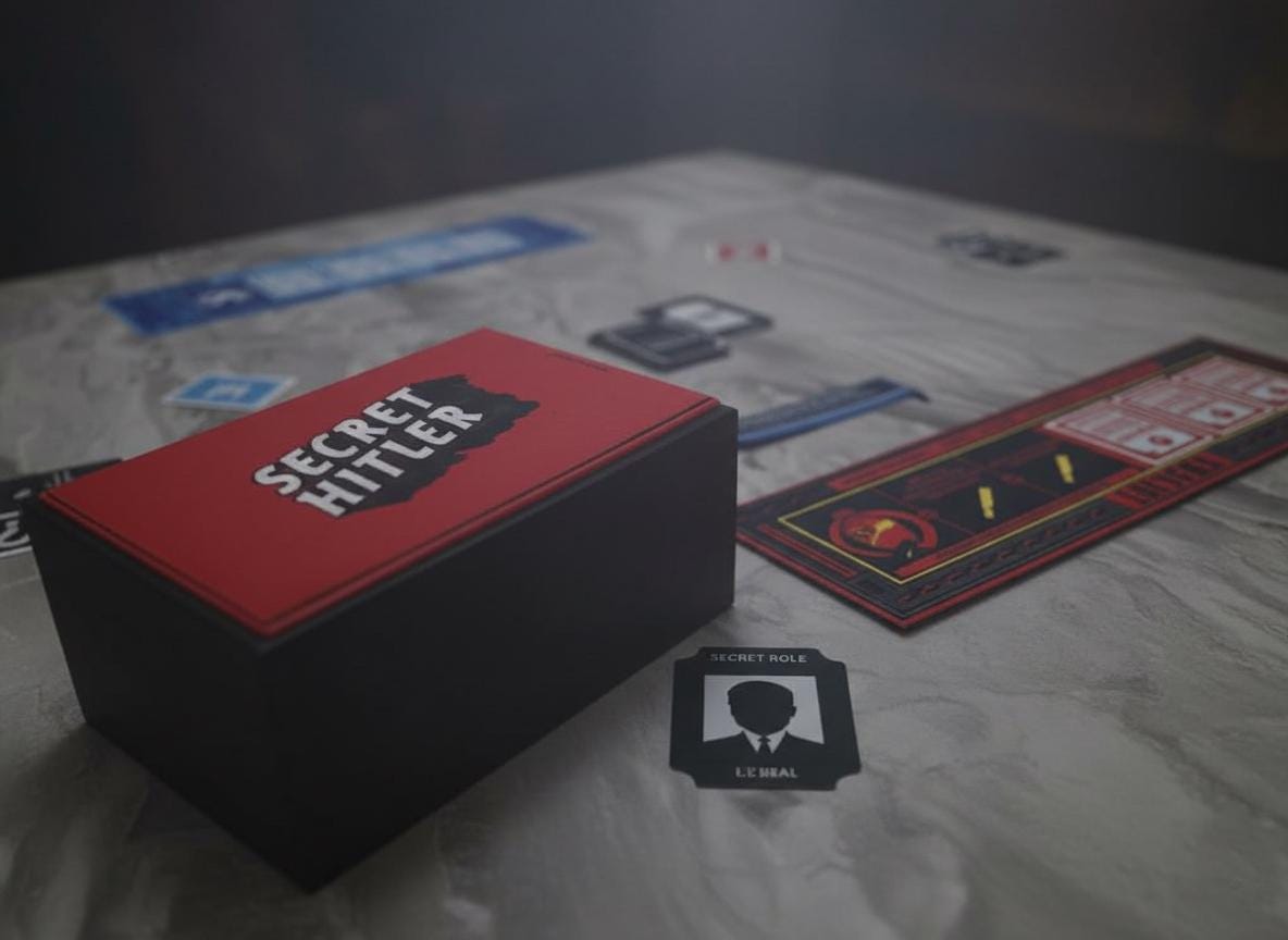 Waterproof Secret Hitler 3D Upgrade – Deluxe Board Game Expansion - Etsy
