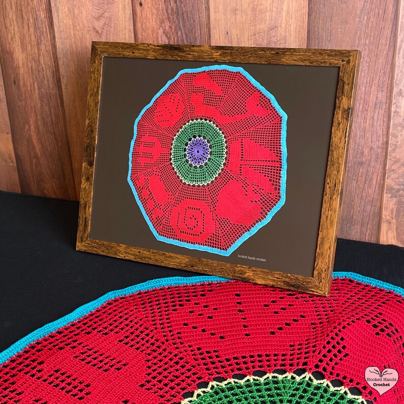 DIGITAL - Ariel - Inspired by Disney Little Mermaid - Filet Crochet ...